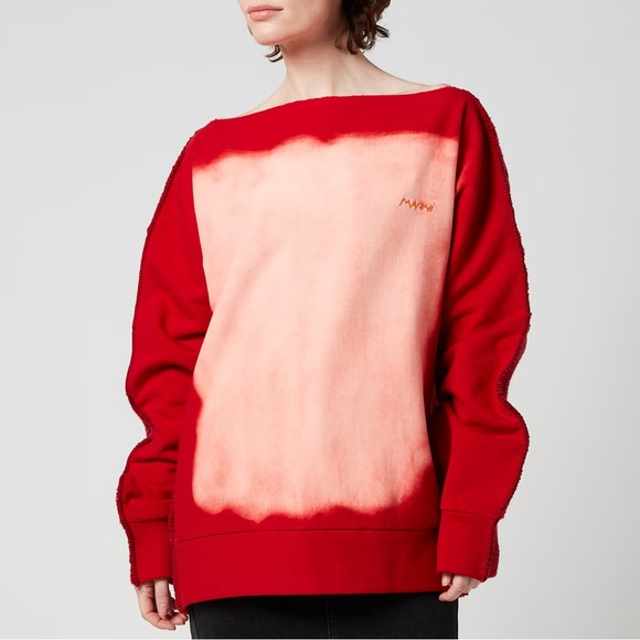 Marni | Sweaters | Marni Red Textured Knit | Poshmark